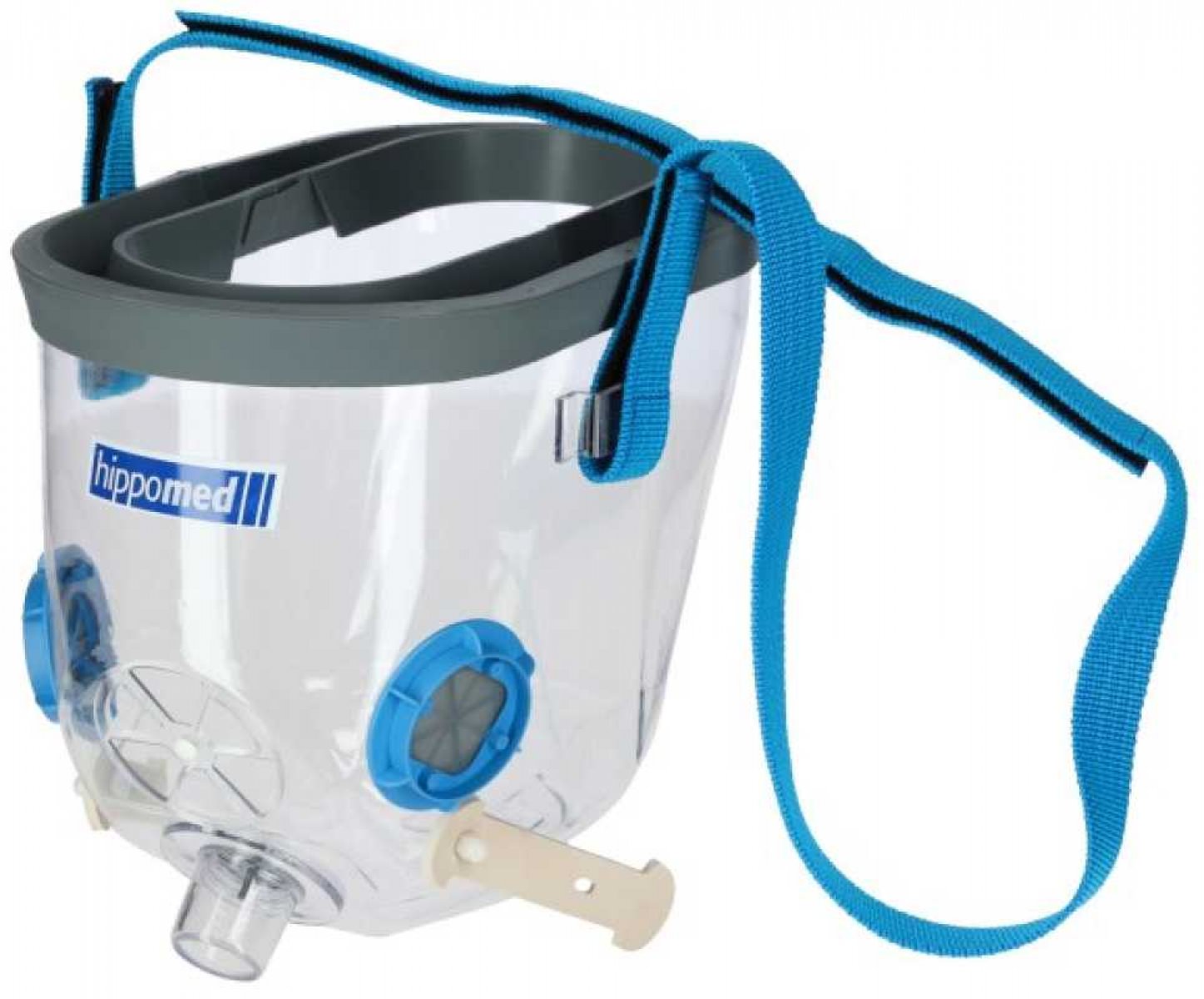 Warmblut-Atemmaske für AIR-ONE Inhalator komplett