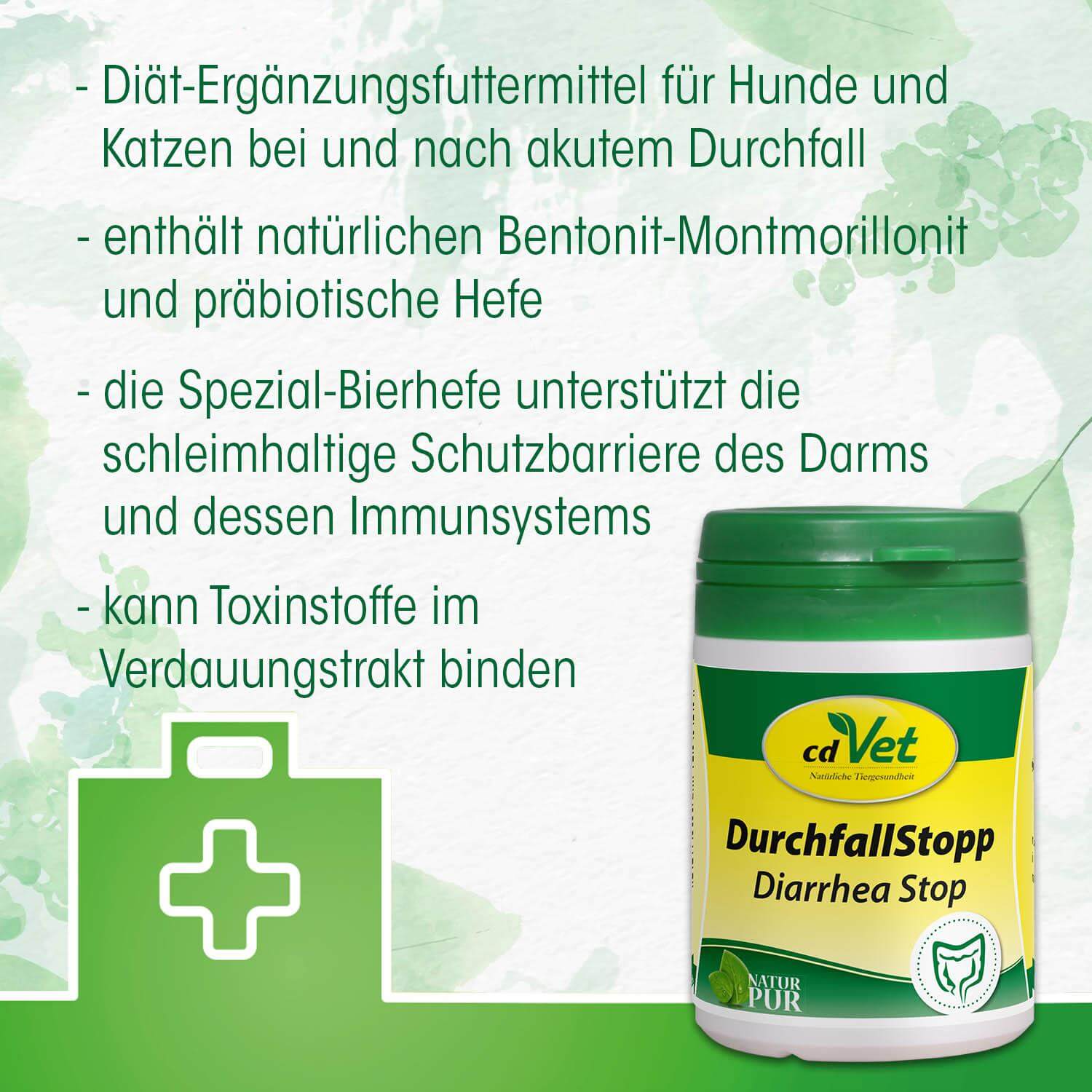 cdVet Notfallset für den Urlaub inkl. Magenschutz und D