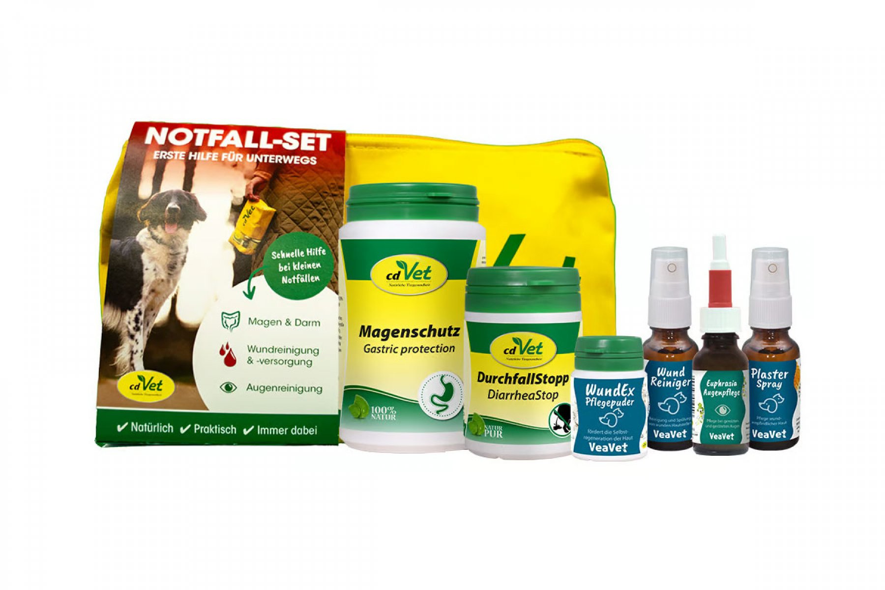 cdVet Notfallset für den Urlaub inkl. Magenschutz